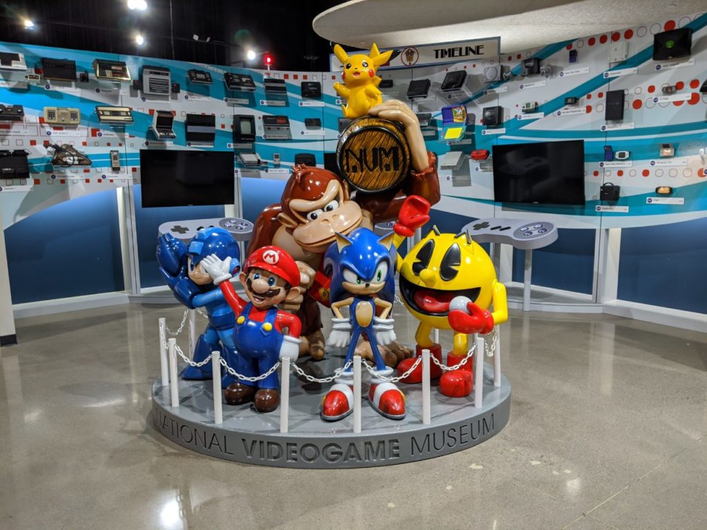 NATIONAL VIDEO GAME MUSEUM | VIDEO GAME STATUE